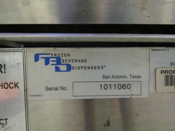 FBD 2 Barrell Frozen Slushy Drink Machine for sale