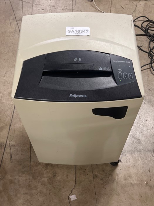Fellows Powershred C-320 Shredder for sale