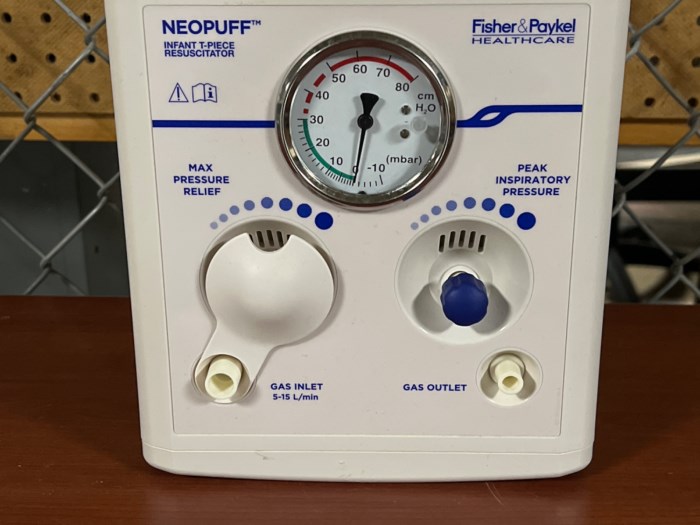 Fisher & Paykel Neopuff Infant T-Piece Resuscitator for sale
