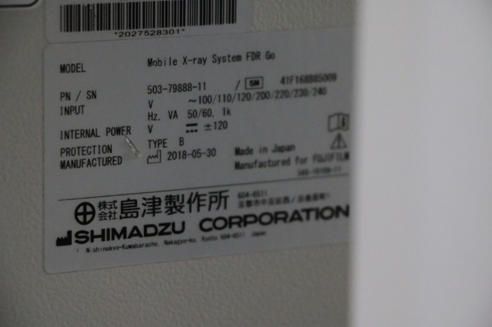 Fuji FDR Go Portable X-Ray System w/ Devo II G35 Detector for sale