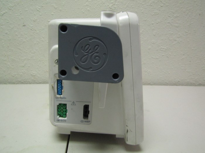 GE Dash 2500 Patient Monitor ECG SpO2 NIBP for sale