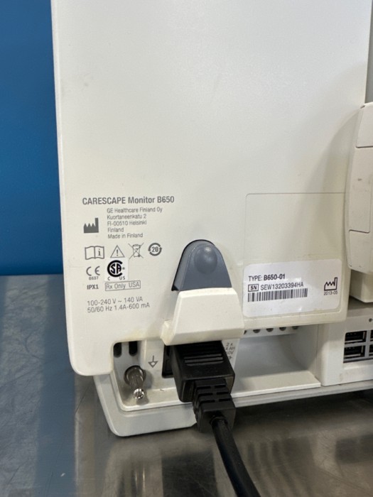 GE Healthcare Carescape B650 Patient Monitor w/ PDM Data Module for sale