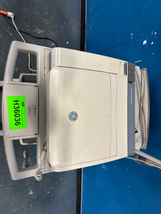 GE Healthcare MAC 5500 HD Resting ECG Analysis System for sale