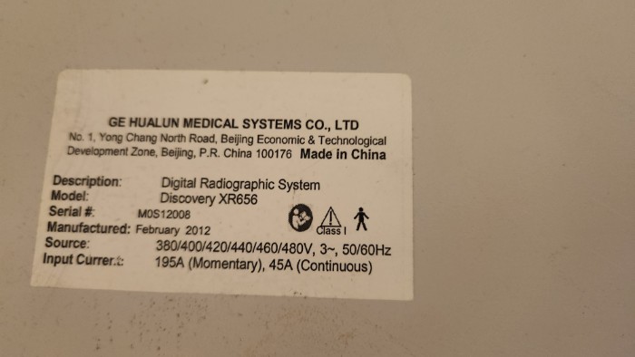 General Electric Medical Systems RAD Room for sale
