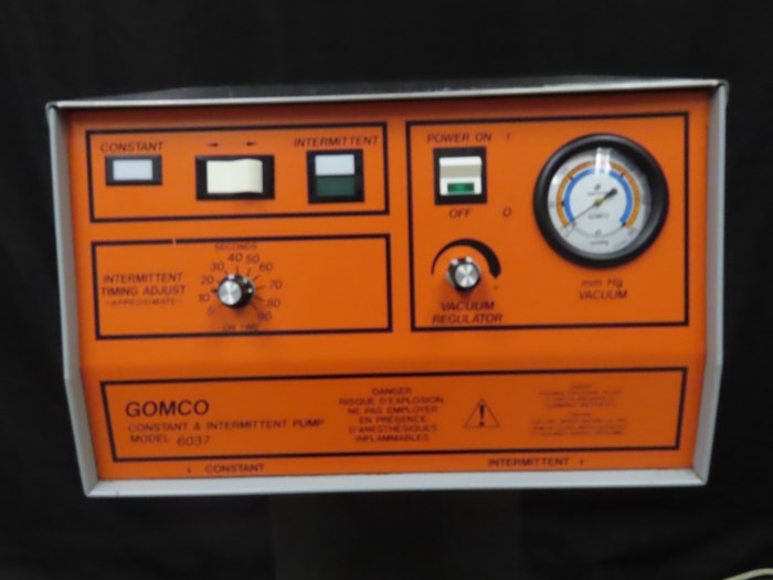 Gomco 6037 Constant Intermittent Vacuum Pump for sale