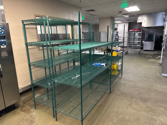 Green Metro Style Racks (Lot of 6) for sale