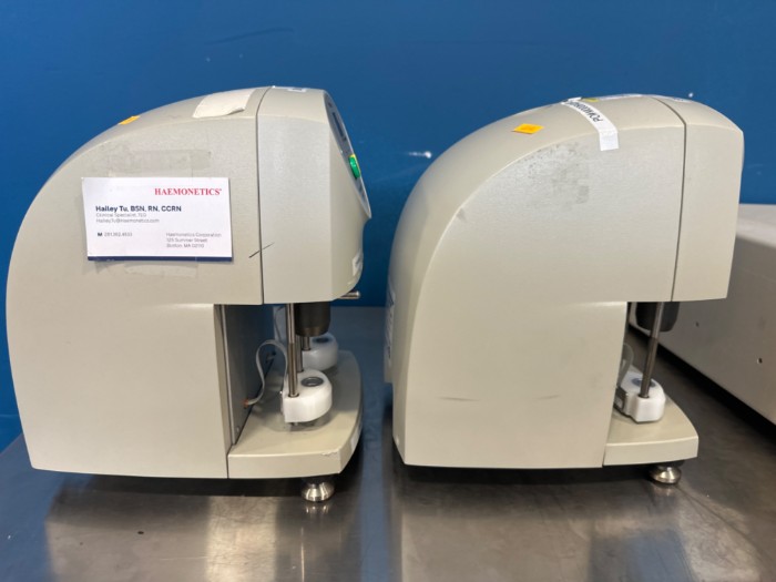 Haemonetics TEG5000 hemostasis analyzer (Lot of 2) + MTS Micro Typing ...