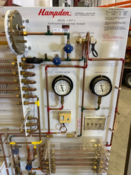 Hampden Refrigerator System Trainer Model H-RST-2 for sale