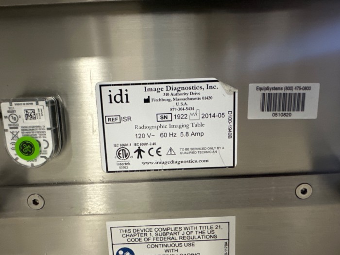 idi Aspect 100-4T G2 Surgery Table for sale