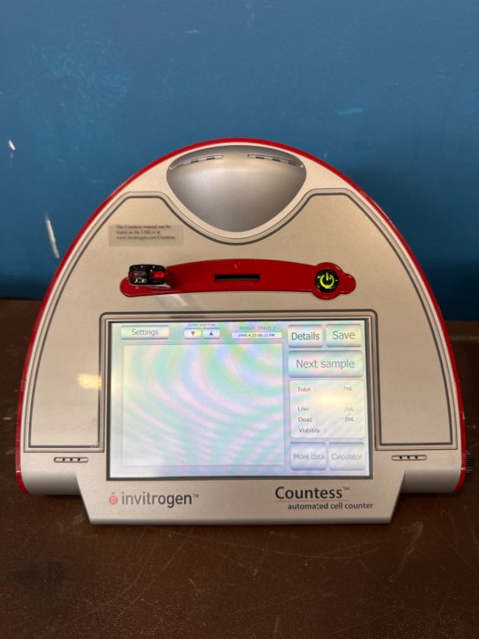 Invitrogen Countess Automated Cell Counter + kika Werke RCT Basic ...