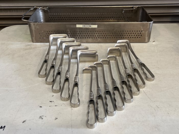 Konig Stainless Handheld Surgical Instruments Retractors (Lot of 13 w ...