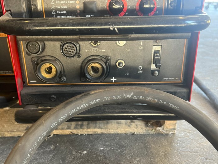 Lincoln Electric Invertec V350 Pro MIG Welder w/ LF-72 Wire Feeder for sale