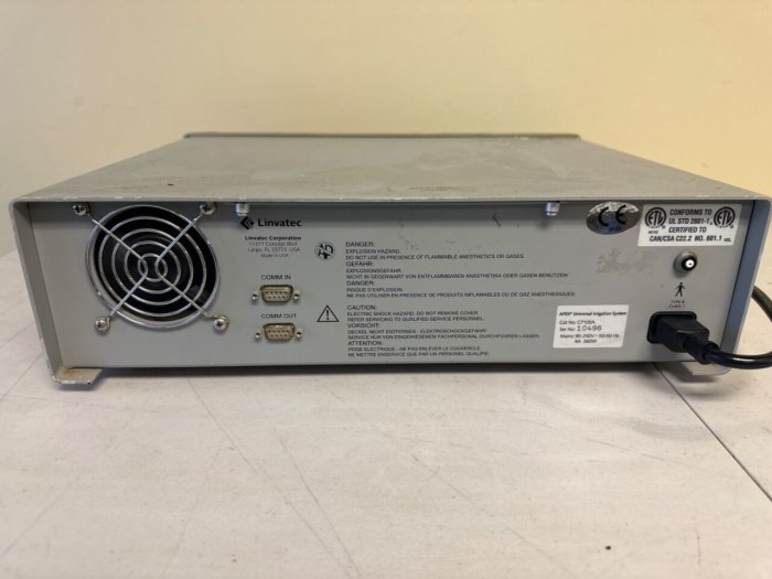 Linvatec C7100A Irrigation System for sale