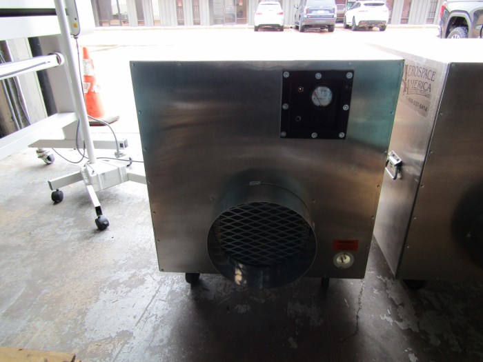 Lot of 2 Aerospace America Econo Model 9143 Negative Air Machine for sale