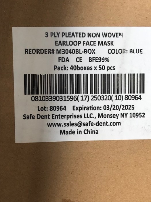 Lot of 2 Face Masks for sale