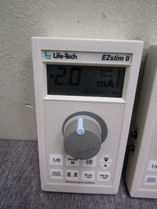 Lot of 2 Life-Tech ES400 EZstim II Peripheral Nerve Stimulator for sale