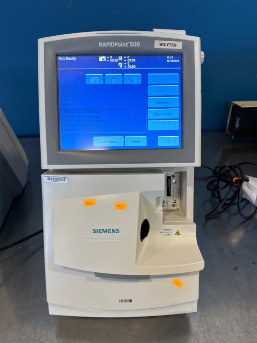 Lot of 2 Siemens RapidPoint 500 for sale