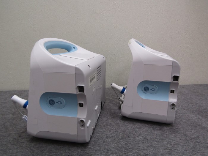 Lot of 2 Welch Allyn Vital Signs Monitor 6000 Series W/ GCX Wall Mount ...