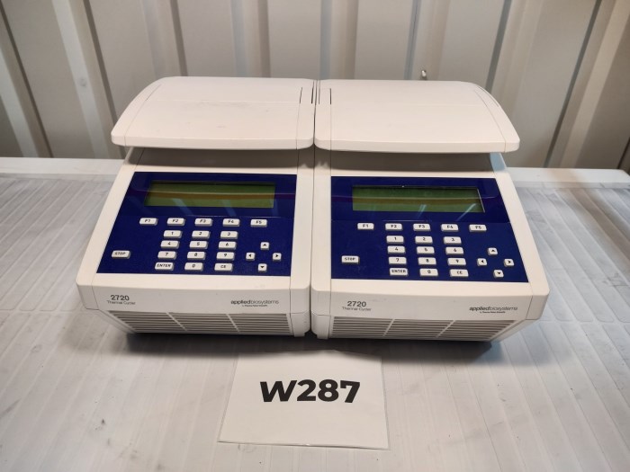 Lot of 2x Applied Biosystems 2720 Thermal Cyclers for sale