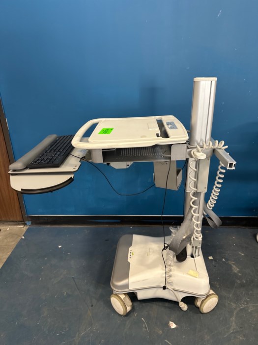 Lot of 3 Humanscale Healthcare T5 Point of care Technology cart for sale