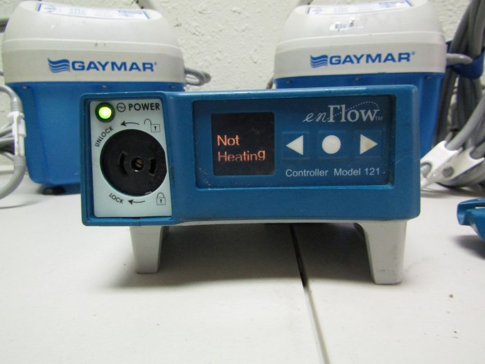 Lot of 3 Stryker/Gaymar TP700 T/Pump (TP700) & 1 GE EnFlow Controller ...