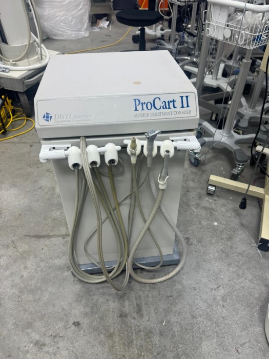 Lot of DNTLWORKS 2200 ProCart II and DCI dental compressor for sale