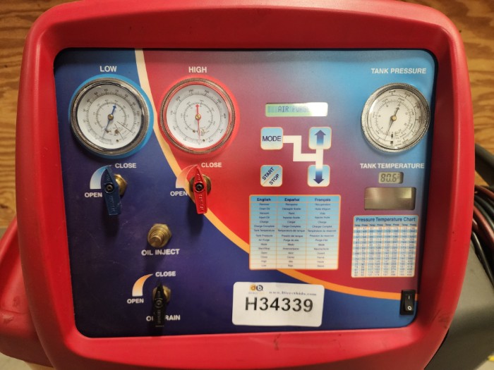 Matco Tools Refrigerant Recovery Recycling Recharging Machine for sale