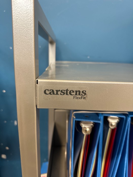 Medical Chart Carts with Vertical Racks-Large (Lot of 2) + Small cart ...