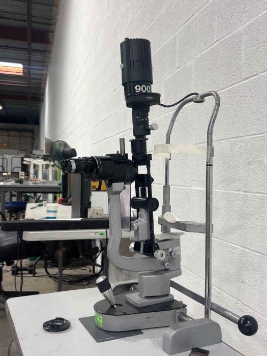 Medical Ophthalmic Slit Lamp on Mobile Exam Stand for sale