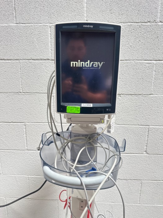 Mindray V12 Touchscreen Anesthesia Patient Monitor with Accessories for ...