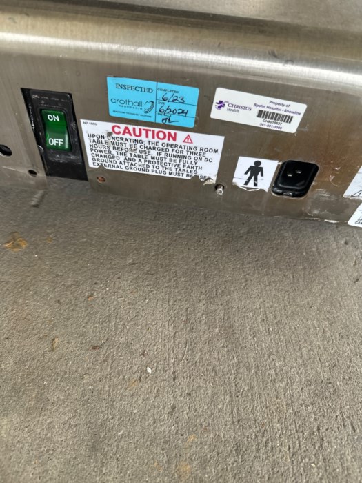 Mizuho OSI Insite Multi-Procedural Surgical Table Spine, Imaging, Ortho ...