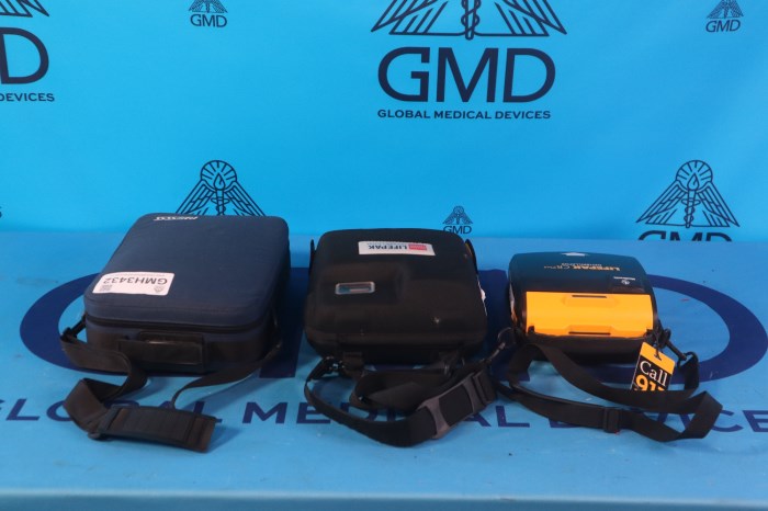 NESS Wireless system kit, Physic control Lifepack Defibrillator ...