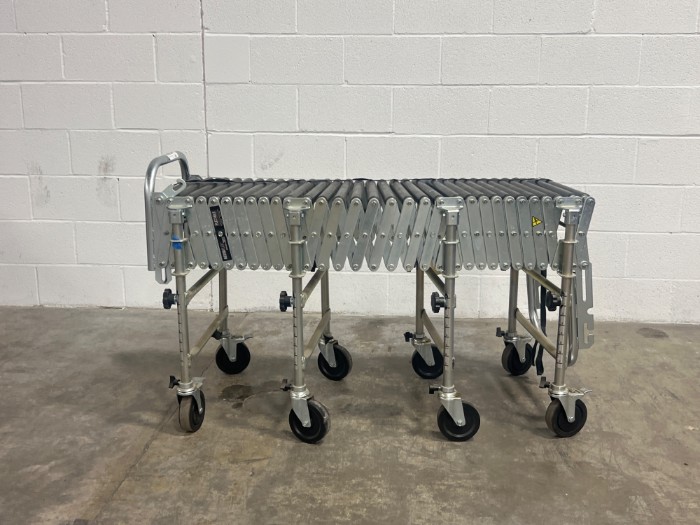 Nestaflex 226 Adjustable Height Flexible Accordion Conveyor for sale