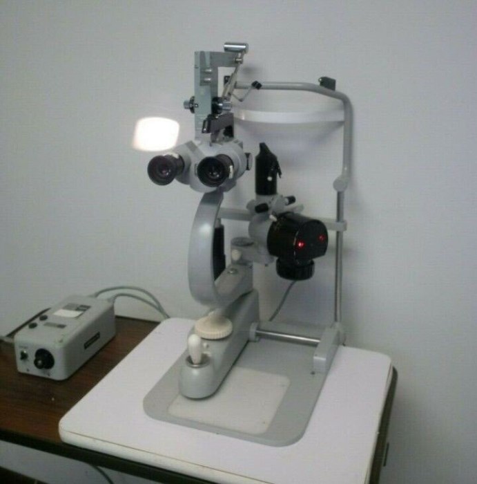 Ophthalmology 3 Step Slit Lamp with Camera, and Beam Spilter for sale