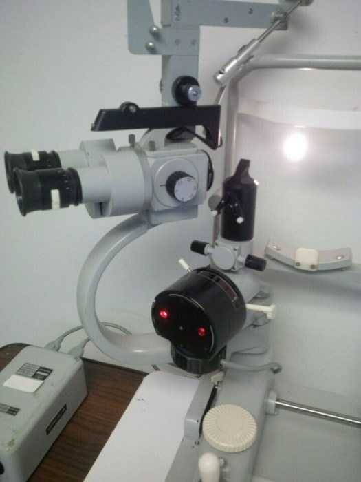 Ophthalmology 3 Step Slit Lamp with Camera, and Beam Spilter for sale