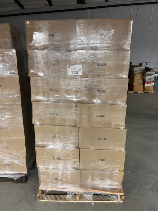 Pallet of Dry Wipes and Containers for sale