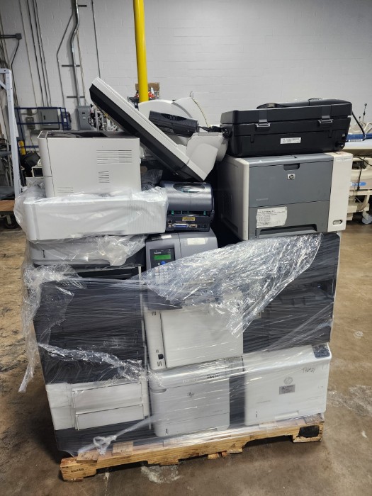 Pallet of Mixed Office Printers for sale