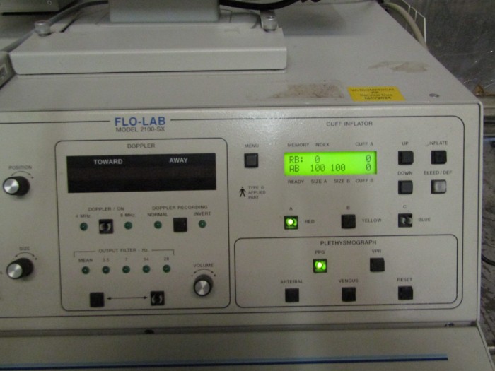 Parks Flo-Lab 2100-SX Vascular System w/ SonovaE for sale