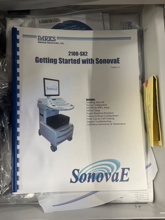 Parks Medical Flo-Lab Model: 2100-SX2 SonovaE Vascular System for sale