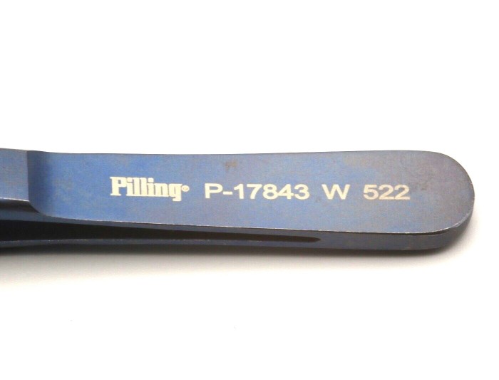 Pilling P-17843 Titanium Tisse Forceps for sale