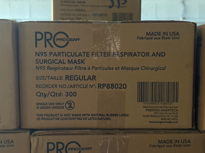 ProGear N95 Particulate Filter Respirator & Surgical Mask (Lot of 1 ...