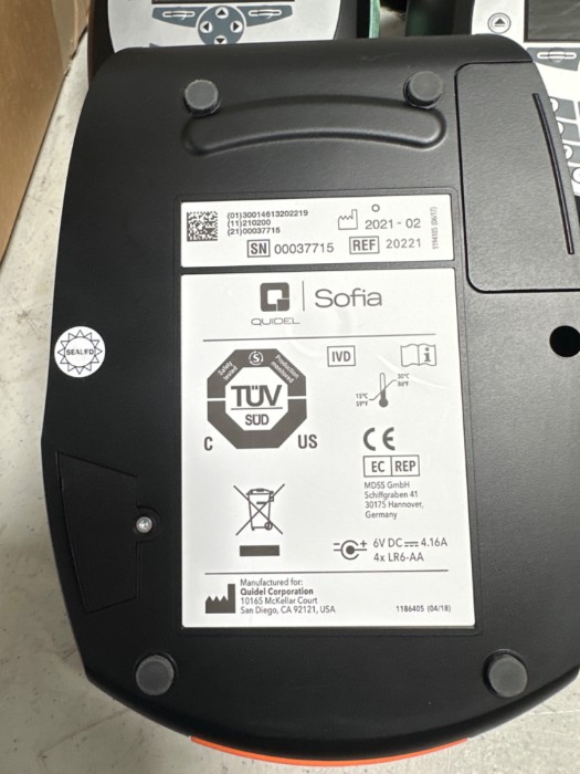 Quidel Sofia Laboratory Immunoassay Analyzer (Lot of 8) for sale