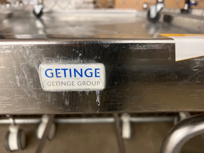 Random lot of medical stainless carts and more by Getinge, Mac Medical ...
