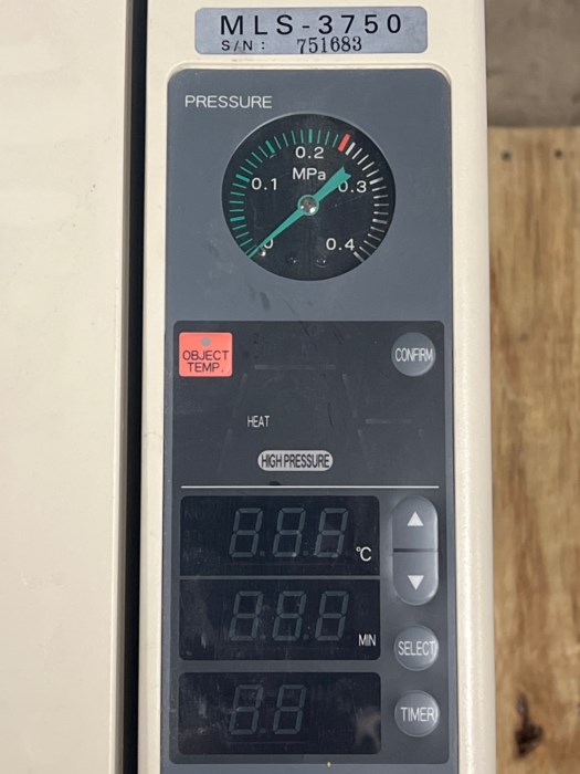 Sanyo Labo MLS-3750 Autoclave for sale