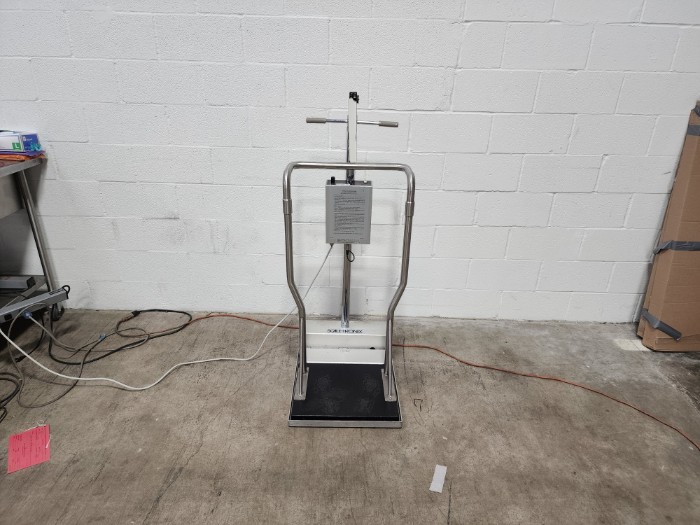 SCALE-TRONIX 5005 PROFESSIONAL MEDICAL DIGITAL PATIENT STAND-ON SCALE ...