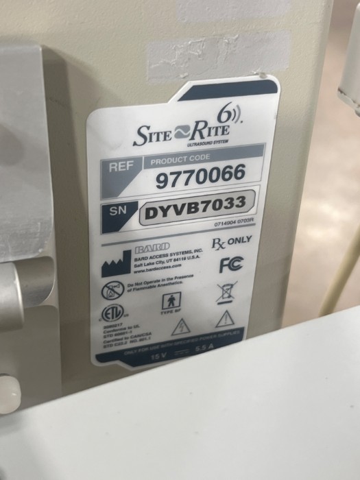 Site Rite Ultrasound for sale