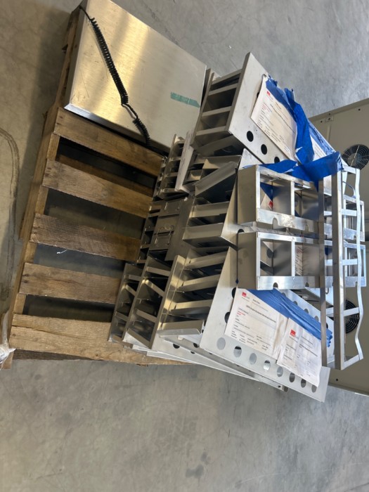 Stainless Steel Freezer Racks + Ohaus ES50R Bench Scale + NUAIRE DH ...