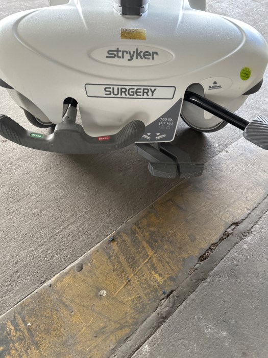 STRYKER MODEL 1115 BIG WHEEL STRETCHER/W Foot Controls for sale