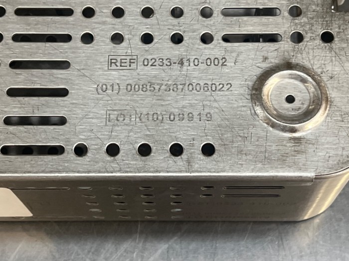 Stryker Ref: 0233-410-002 Camera Sterilization Trays (Lot of 11) for sale