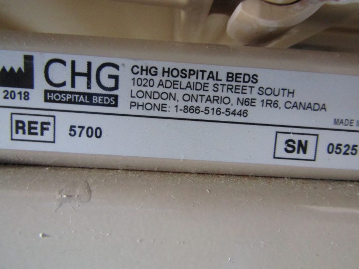 Stryker Spirit Select CHG 5700 Hospital Bed for sale